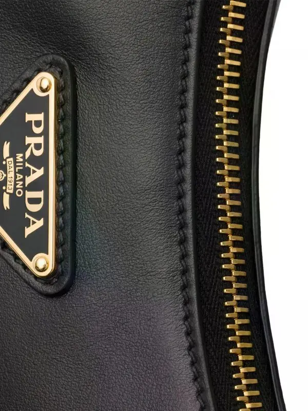Prada Arqué Mini Leather Shoulder Bag