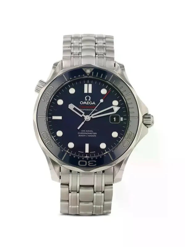 Omega 41mm Seamaster Watch - Blue