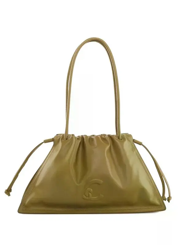COCCINELLE Embossed-logo Drawstring Tote Bag