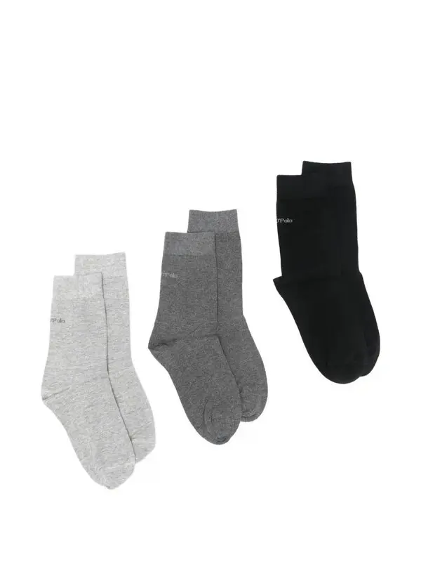 Marc O'polo Logo Socks - Grey