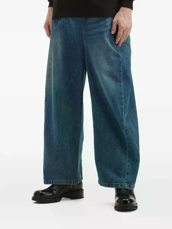 JUUN.J Paneled Wide Leg Jeans