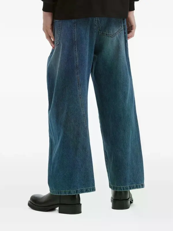 JUUN.J Paneled Wide Leg Jeans