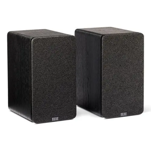 ELAC Dcb41 4.5 Inch Powered Bookshelf Speakerpair - Black
