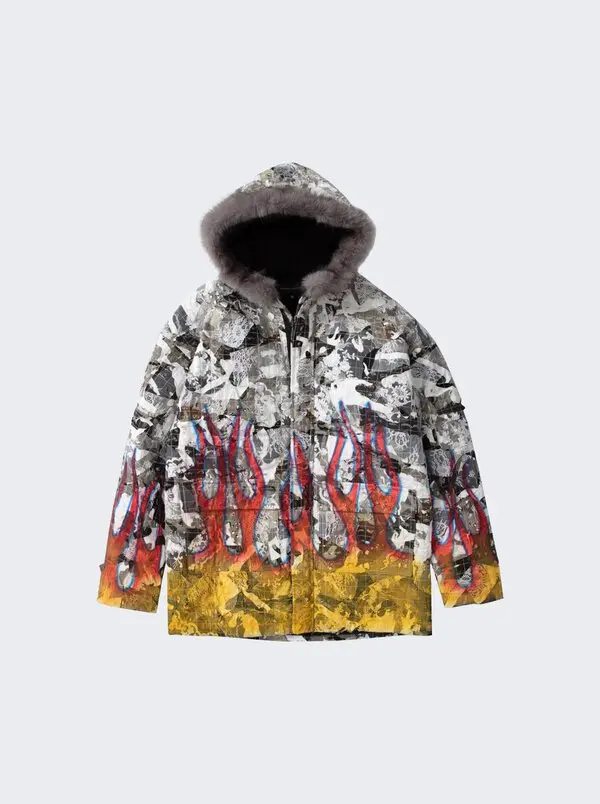 WHO DECIDES WAR Artic Flame Parka - Multi