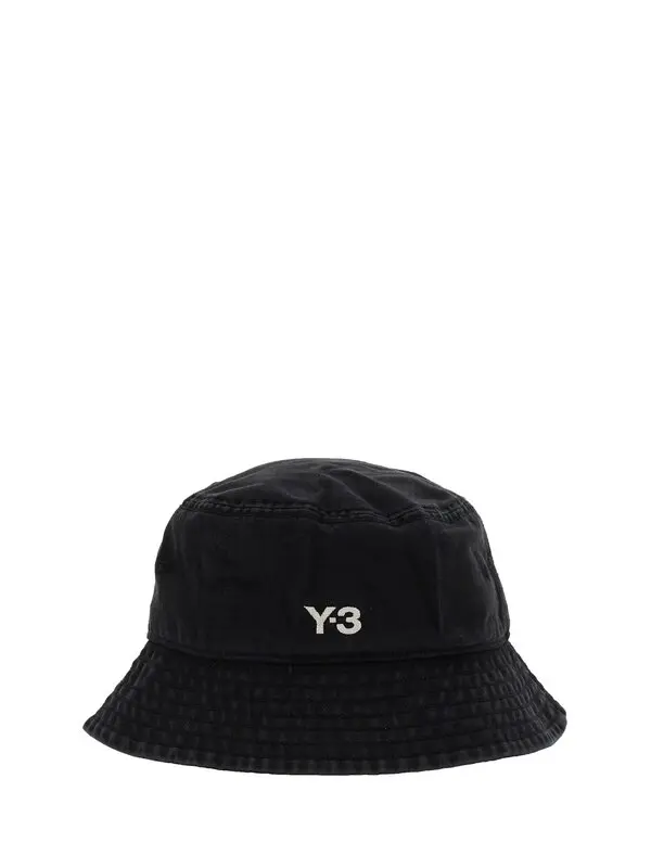 Y - 3 Bucket Hat - Black