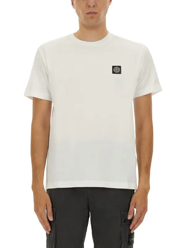 Stone Island Slim Fit T-shirt - White