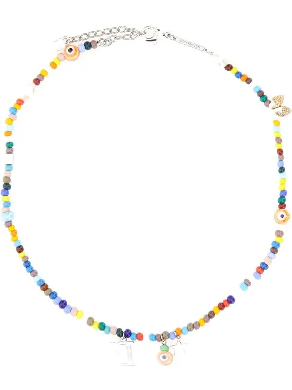 Dsquared2 Necklace With Beads And Shells - Multicolour