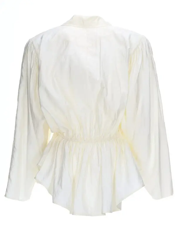 Chloé Silk Blend Top - Ivory