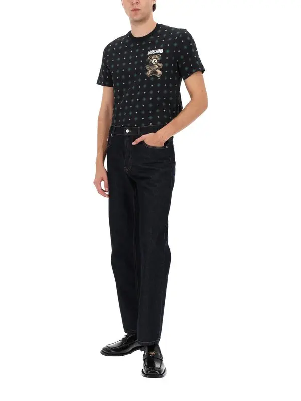 Moschino T-shirt With Logo - Black