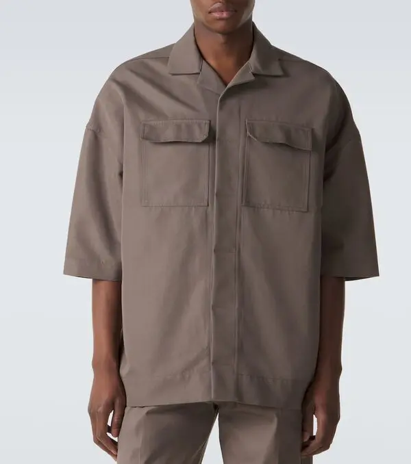 Rick Owens Cotton-blend Shirt