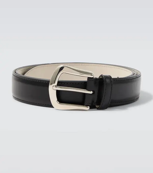 Brunello Cucinelli Leather Belt - Black