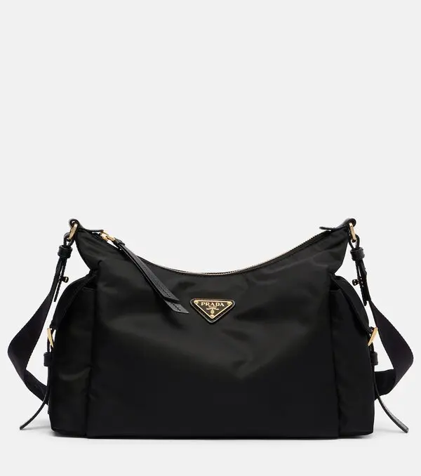 Prada Re-nylon Shoulder Bag - Black
