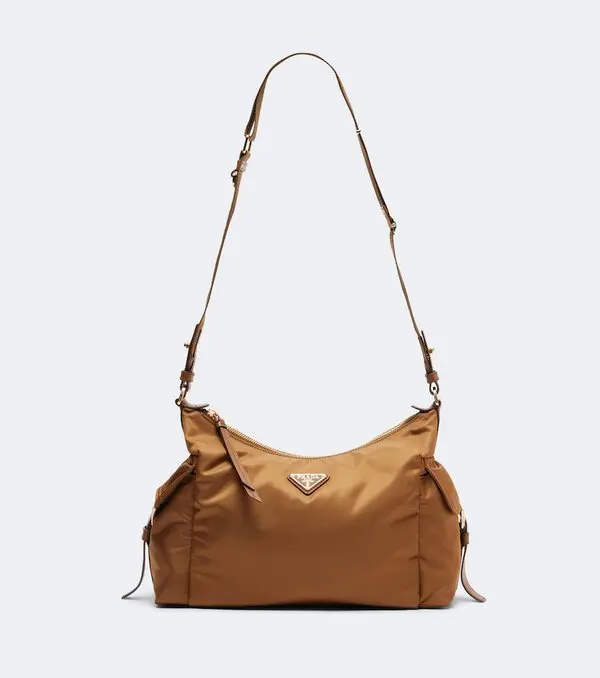 Prada Re-nylon Shoulder Bag - Dark Chocolate