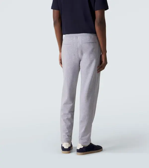 Brunello Cucinelli Cotton-blend Jersey Sweatpants