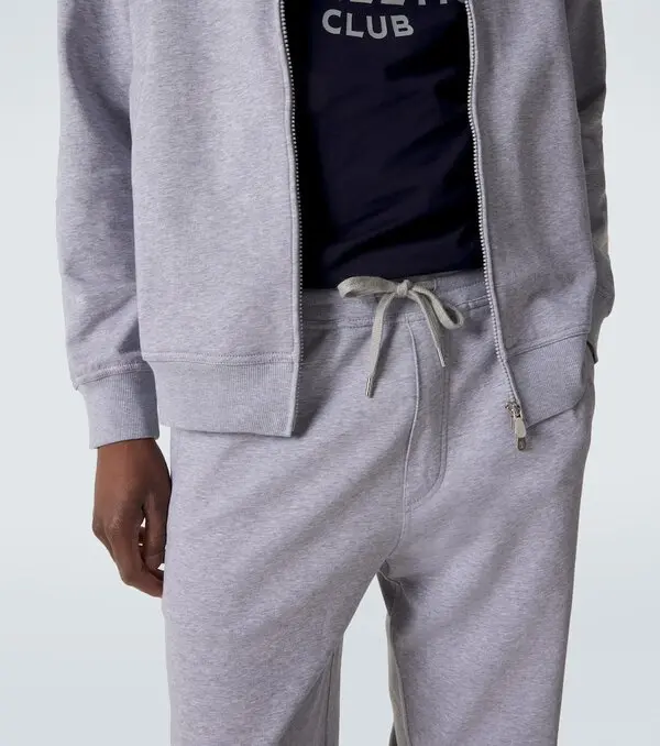 Brunello Cucinelli Cotton-blend Jersey Sweatpants
