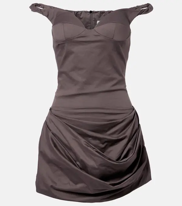 Magda Butrym Off-shoulder Mini Dress