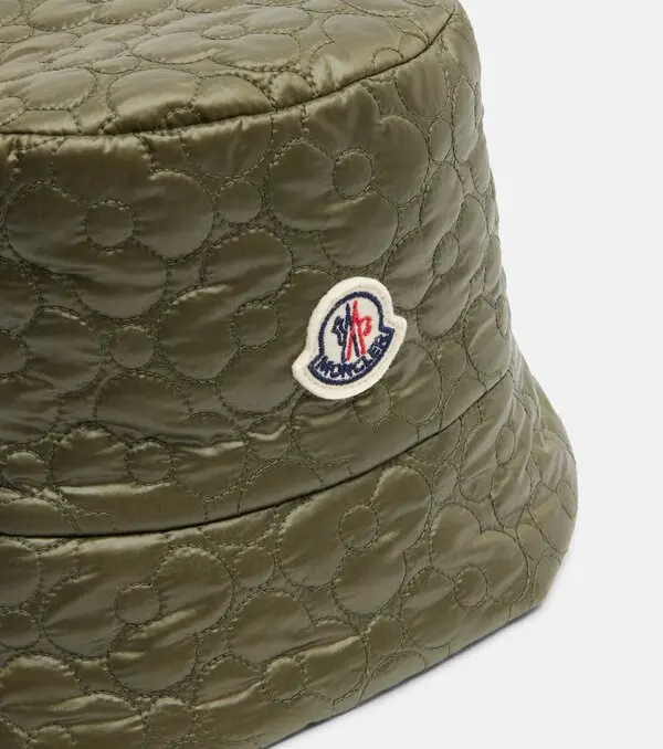 Moncler Padded Reversible Bucket Hat - Green