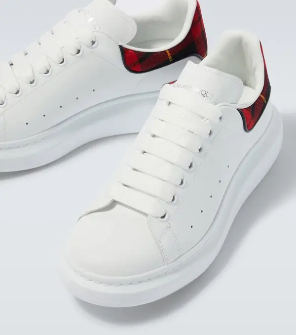 Alexander McQueen Oversized Leather Sneakers
