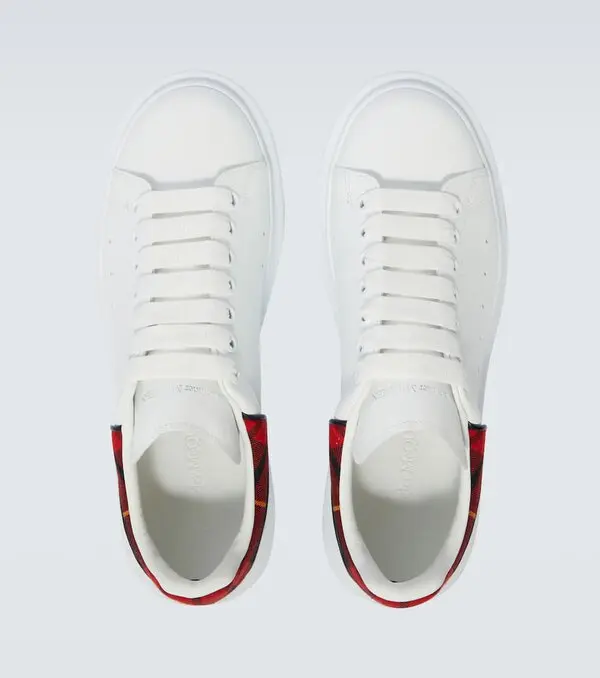Alexander McQueen Oversized Leather Sneakers