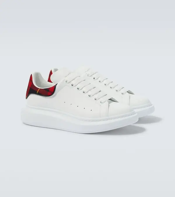 Alexander McQueen Oversized Leather Sneakers