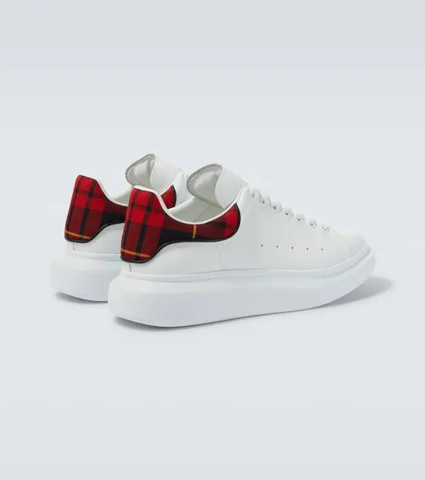 Alexander McQueen Oversized Leather Sneakers