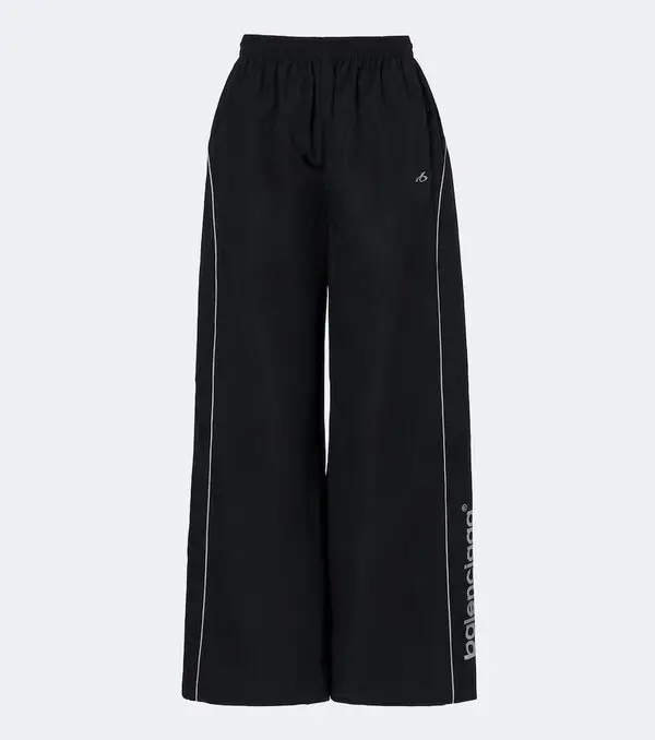 Balenciaga Cotton-blend Sweatpants - Black