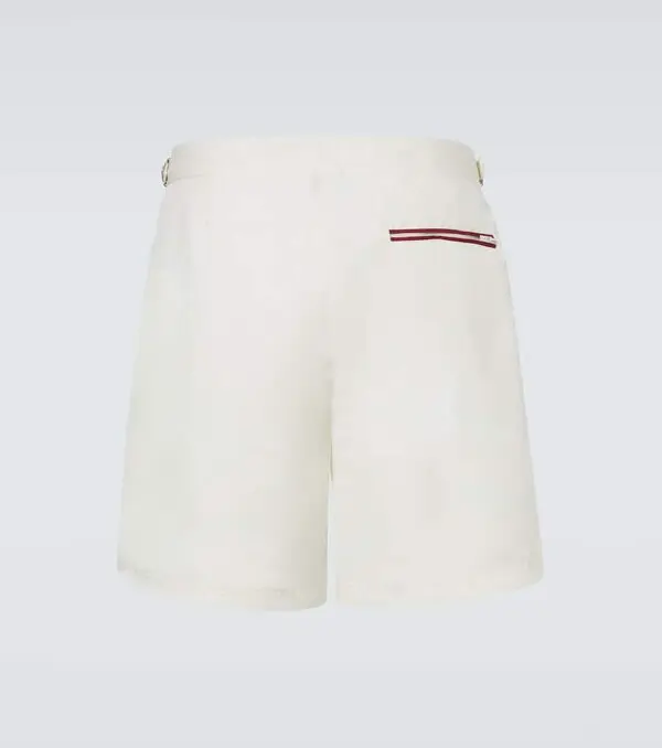 Brunello Cucinelli Logo Swim Trunks