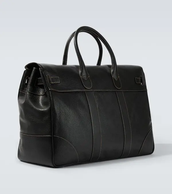 Brunello Cucinelli Leather Tote Bag