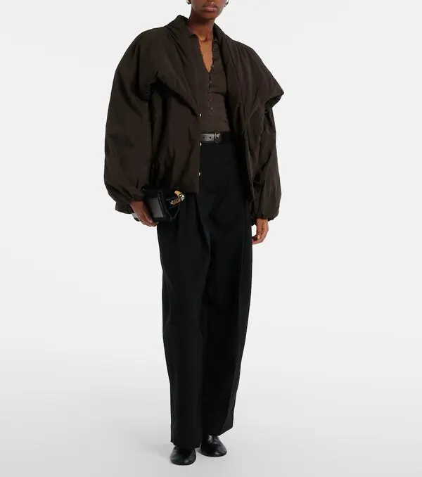 Jacquemus Chale Bomber Jacket - Brown