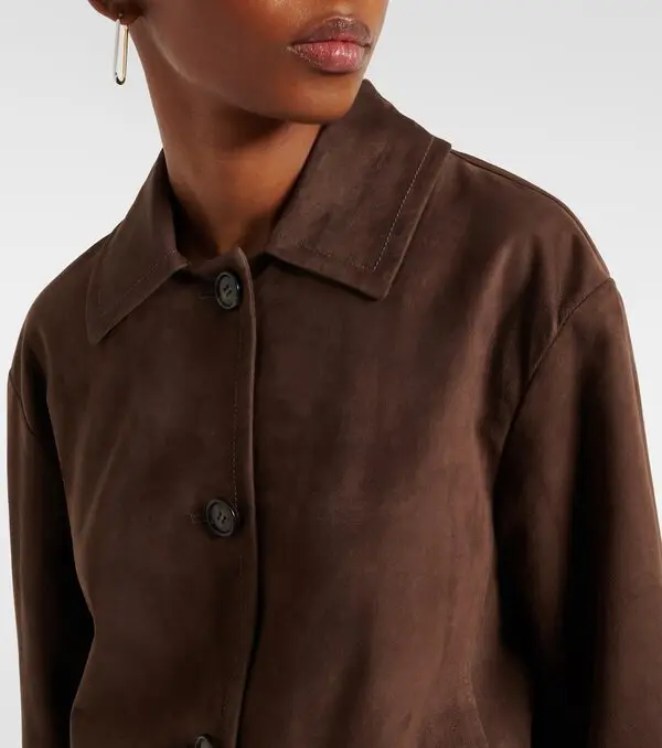 Max Mara Charme Suede Jacket