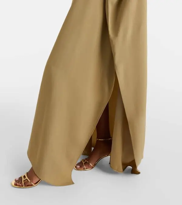 TALLER MARMO Mila Crêpe Kaftan - Beige