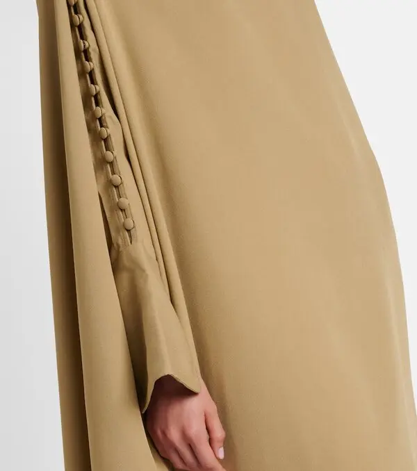 TALLER MARMO Mila Crêpe Kaftan - Beige