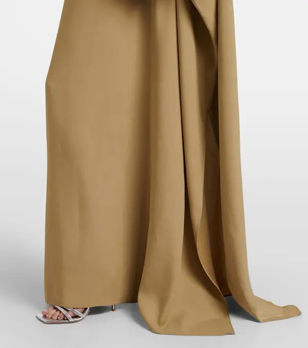 TALLER MARMO Mila Crêpe Kaftan - Beige