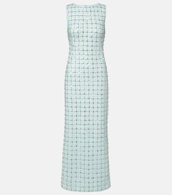 Simkhai Sequined Maxi Dress