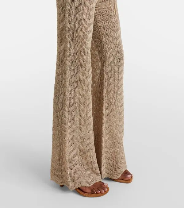 BANANHOT Bia Wide-leg Pants - Gold