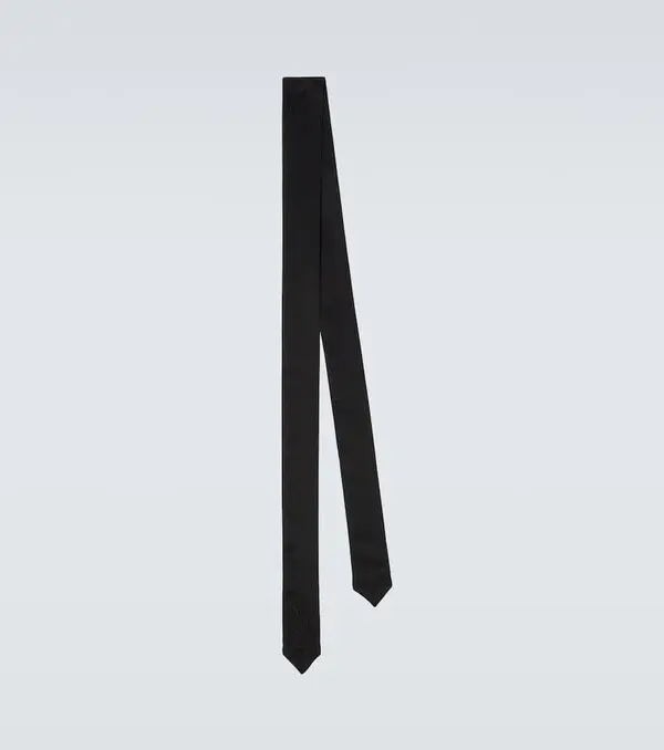 BODE Silk Neck Tie - Black