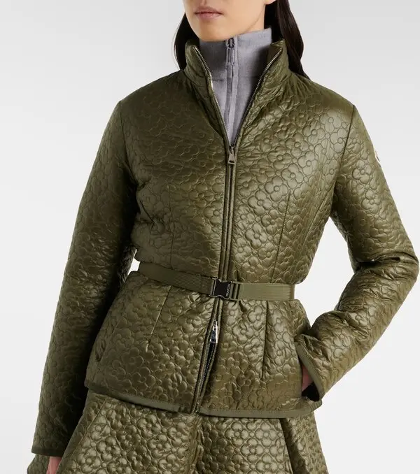 Moncler Geranium Quilted Down Jacket