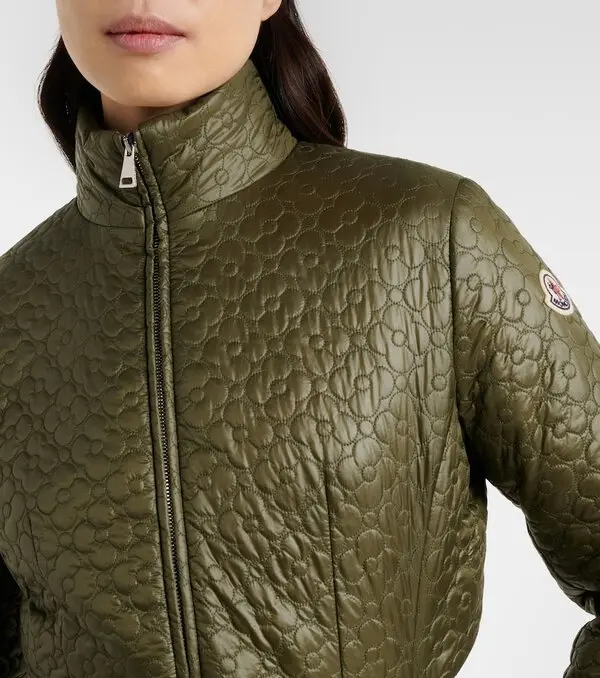 Moncler Geranium Quilted Down Jacket