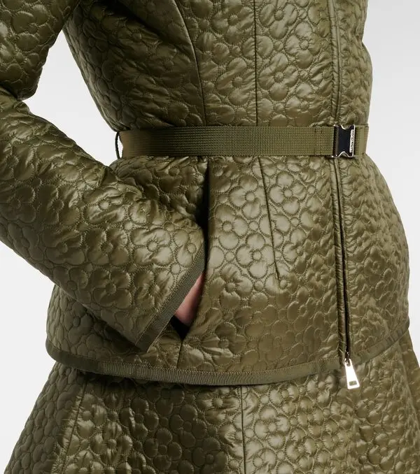 Moncler Geranium Quilted Down Jacket