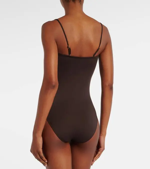 NILI LOTAN Gathered One-piece Swimsuit