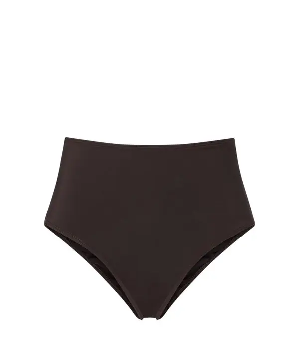 NILI LOTAN High-rise Bikini Bottoms - Brown