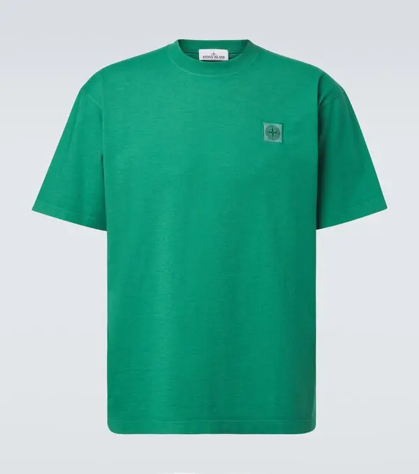 Stone Island Compass Cotton Jersey T-shirt - Green