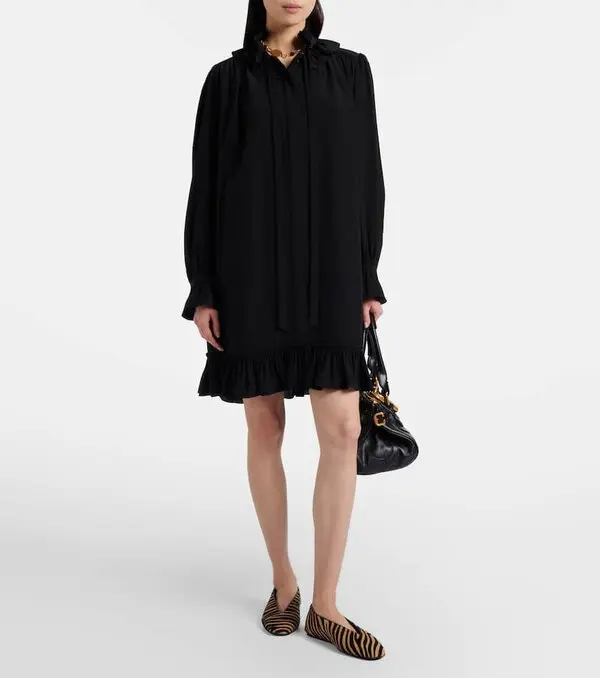Le Monde Beryl Luna Calf Hair Ballet Flats - Black
