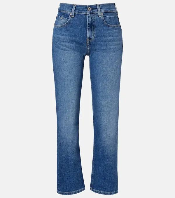 Ag Florence Cropped Straight Jeans
