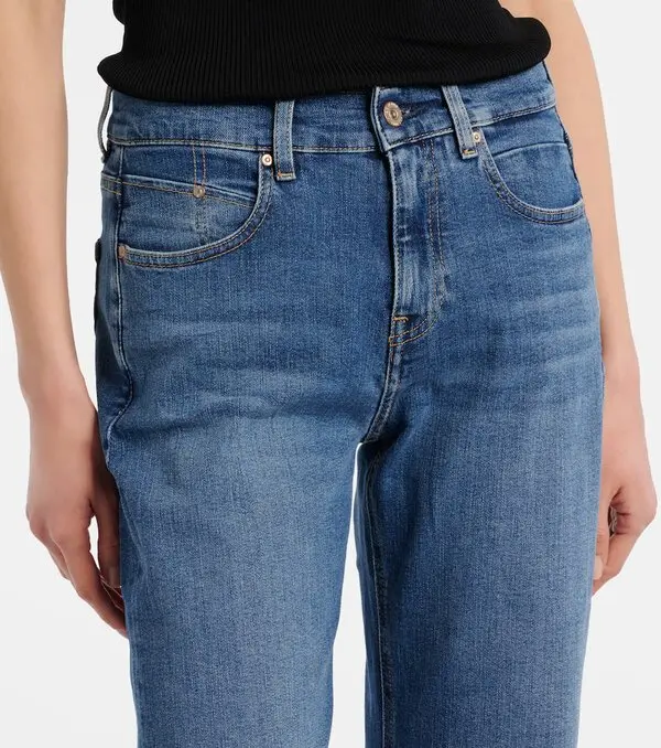 Ag Florence Cropped Straight Jeans