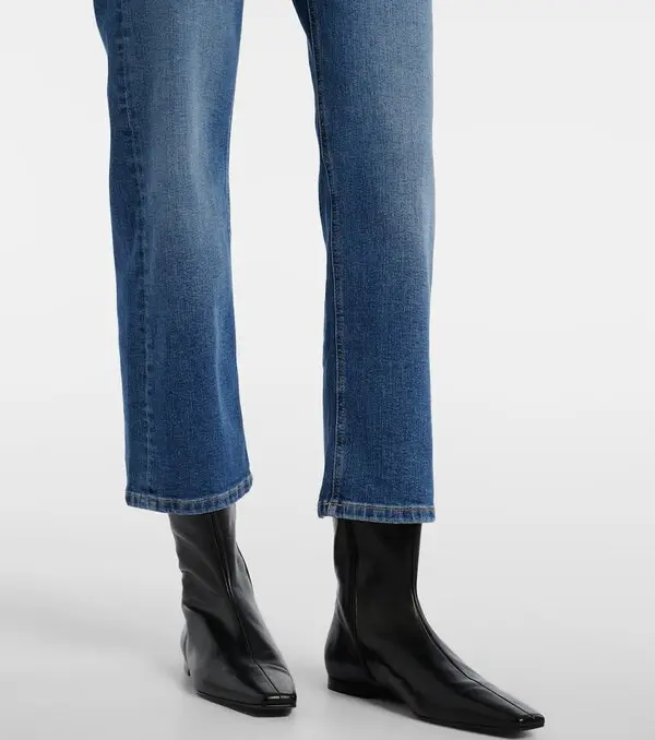 Ag Florence Cropped Straight Jeans