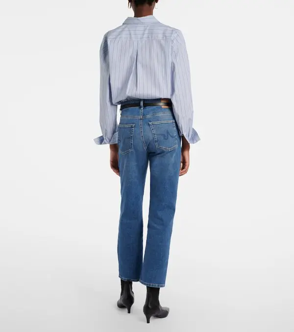 Ag American Cropped Slim Jeans