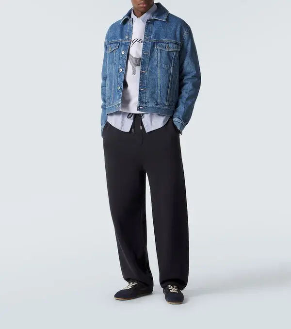 Jacquemus Torneo Cotton Jersey Sweatpants
