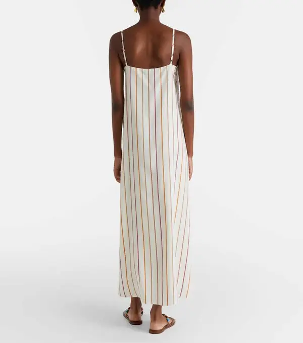 Asceno Melfi Striped Maxi Dress