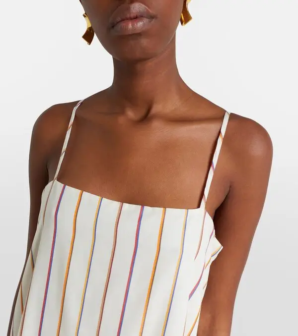 Asceno Melfi Striped Maxi Dress